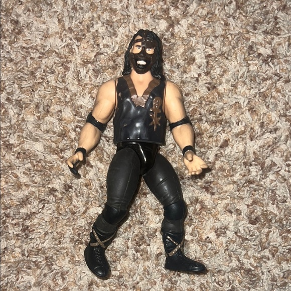 Toys | Wwf Wwe Mankind Superstars Action Figure Loose 1996 Jakks Mick ...